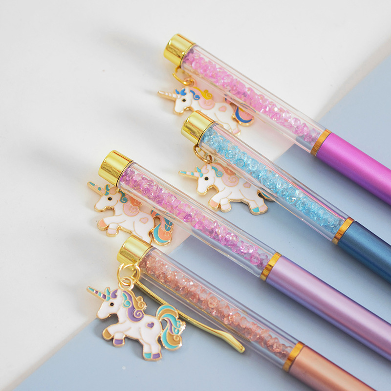 Unicorn Pendant Crystal Pen | Chasing Unicorns