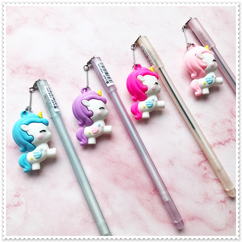 Cutesy Unicorn Silica Charm Pen | Chasing Unicorns