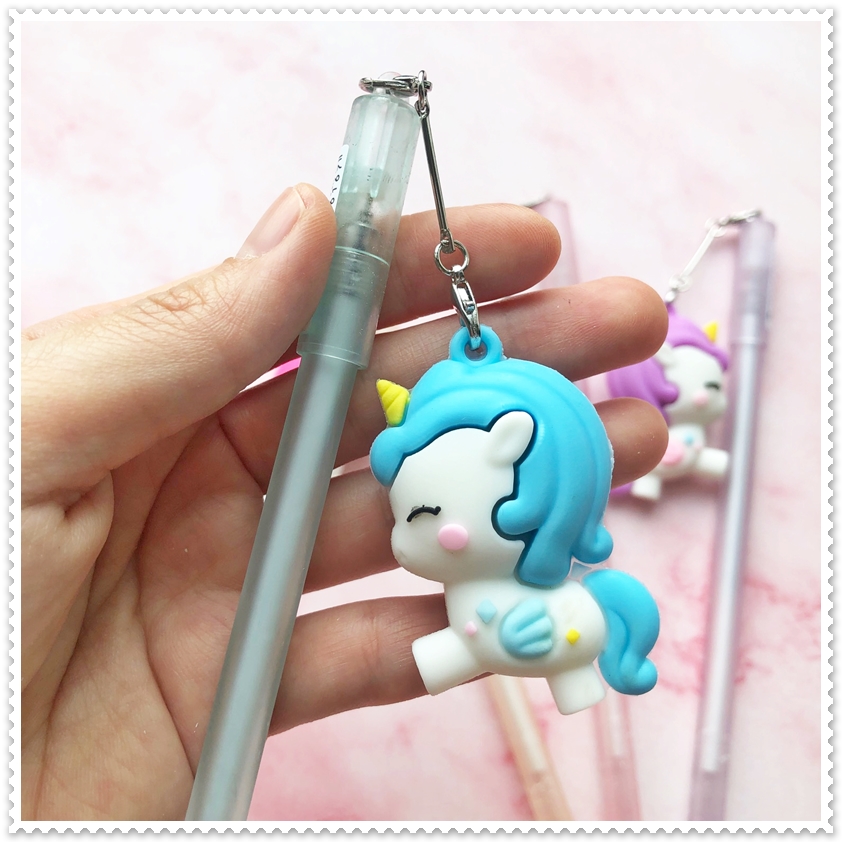 Cutesy Unicorn Silica Charm Pen | Chasing Unicorns