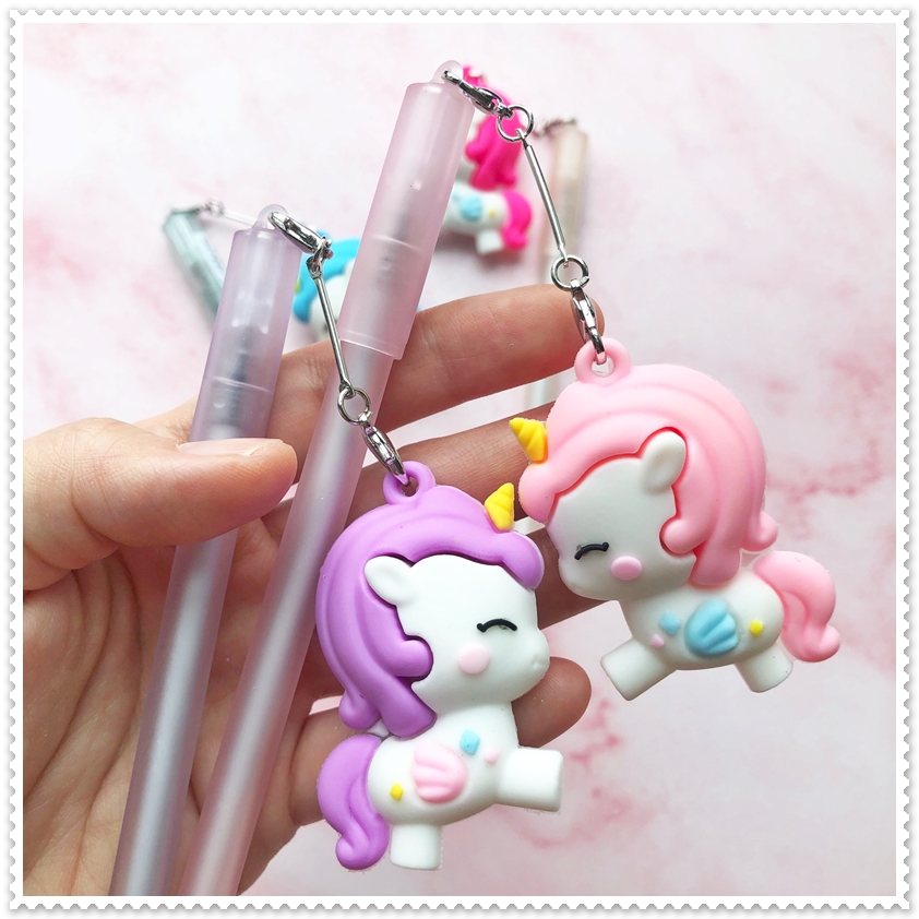 Cutesy Unicorn Silica Charm Pen | Chasing Unicorns