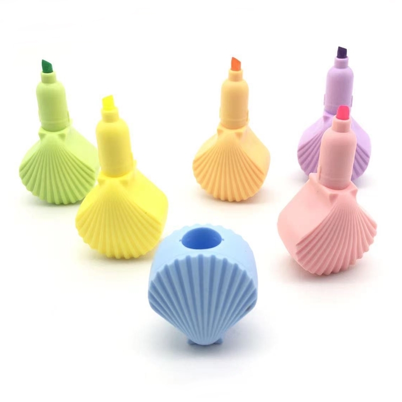 Stacking Mini Highlighters - Seashells | Chasing Unicorns