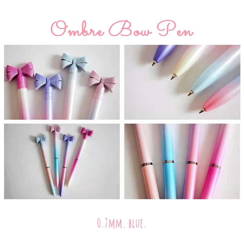 Ombre Bow Tie Pen | Chasing Unicorns
