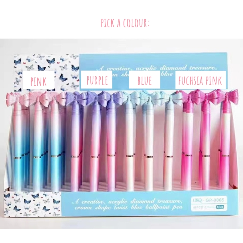 Ombre Bow Tie Pen | Chasing Unicorns