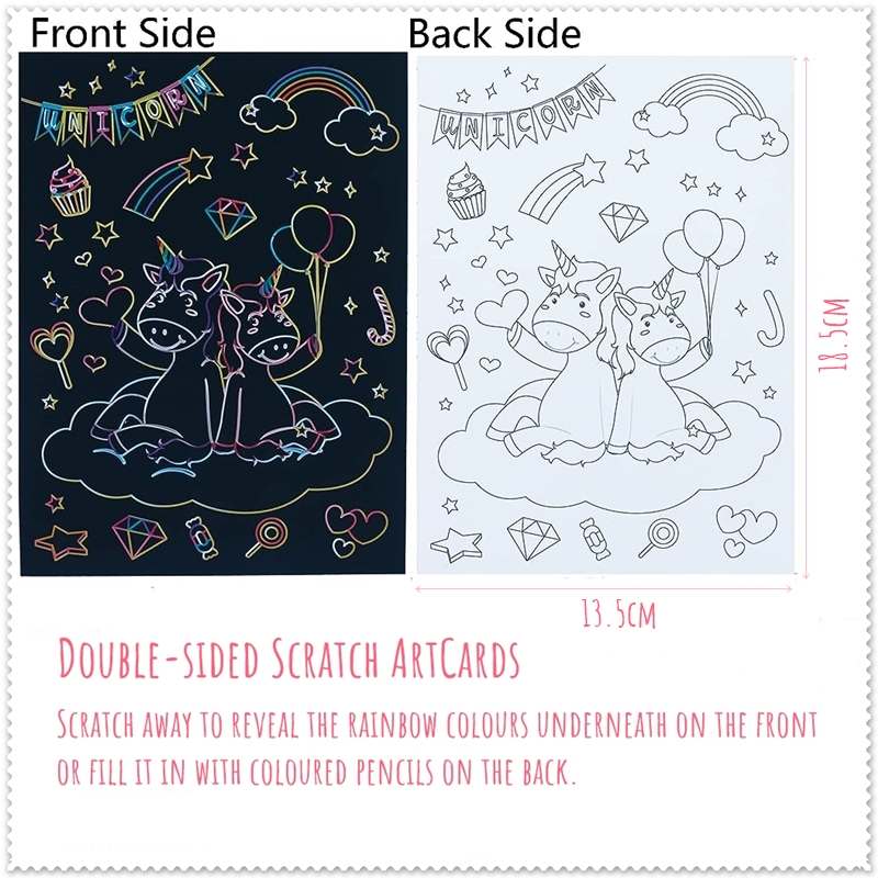 Creative Scratch Artcards | Chasing Unicorns