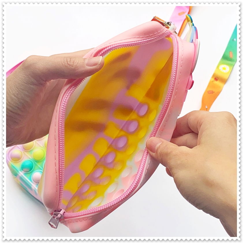 Unicorn Popit Pencil Case with Sling | Chasing Unicorns