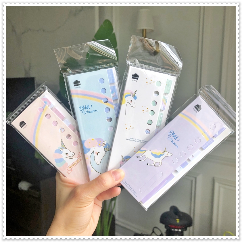 Unicorn Bookmark Sticky Notepad | Chasing Unicorns
