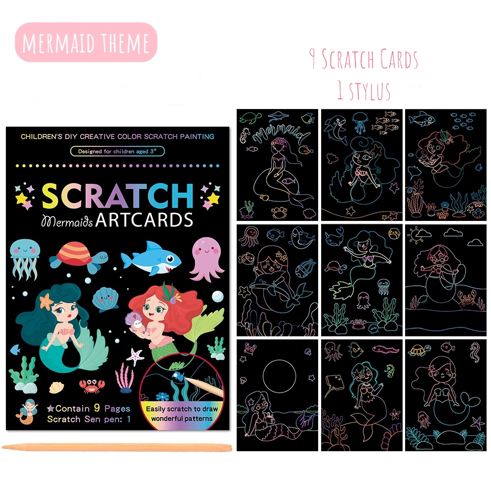 Creative Scratch Artcards | Chasing Unicorns