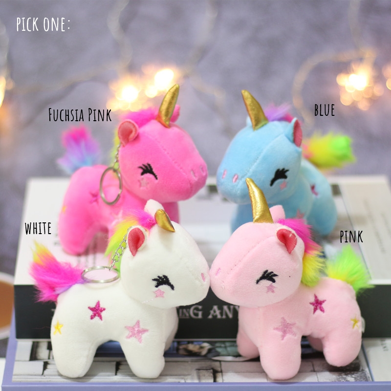 Unicorn Teensy Plush Keychain | Chasing Unicorns