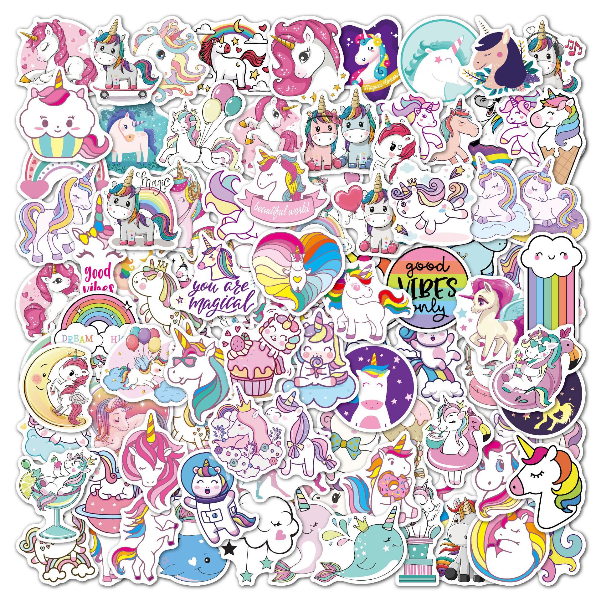 Unicorn Sticker Pack of 10 | Chasing Unicorns