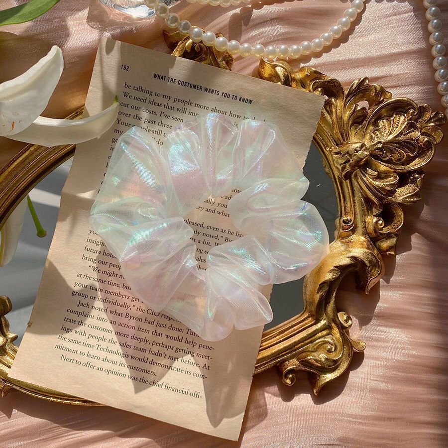 Iridescent Scrunchie | Chasing Unicorns