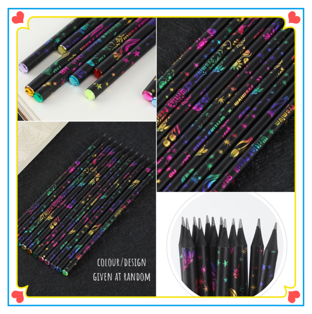 Holographic Gem Graphite Pencils | Chasing Unicorns