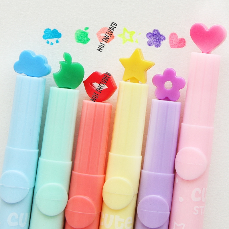 Cute Stamper Pen Pack of 6 | Chasing Unicorns