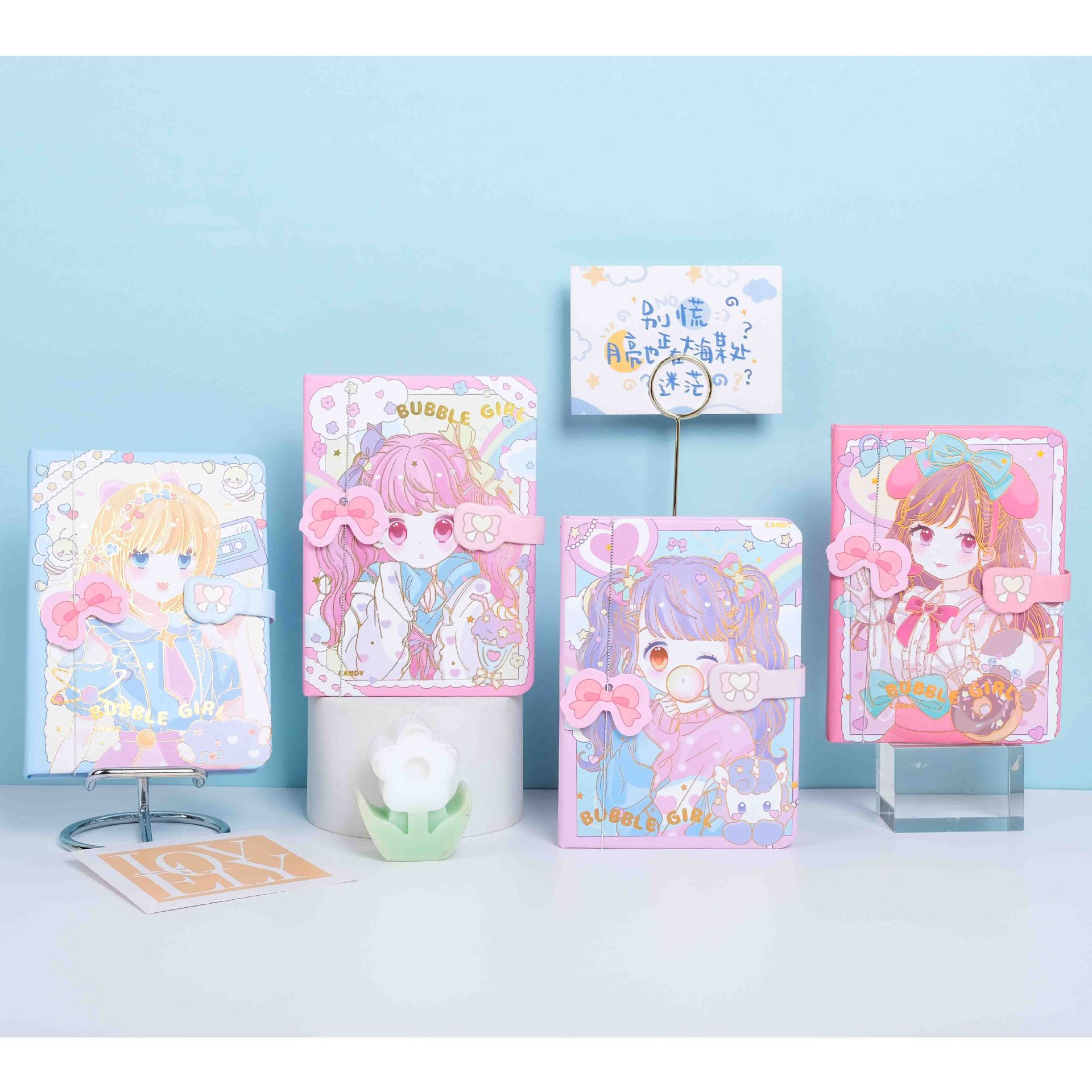 Bubble Girl Anime Notebook | Chasing Unicorns